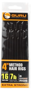 Method hair rigs size 16 / 7lb guru x8 - Boutique Aquapêche