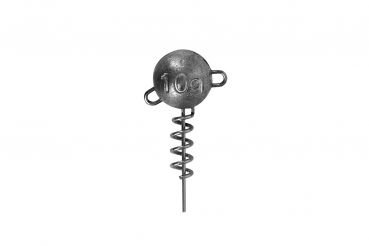 Corkscrew round jig head - Boutique Aquapêche